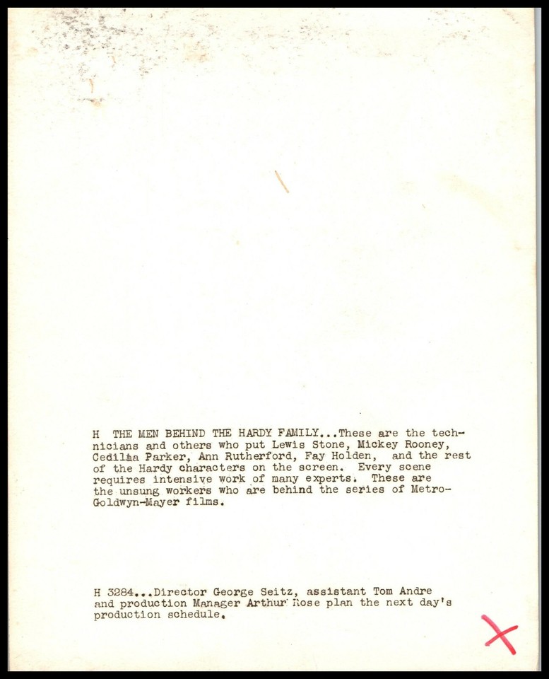 ICONIC HOLLYWOOD DIRECTOR George B. Seitz MGM 1930s PORTRAIT ORIGINAL ...