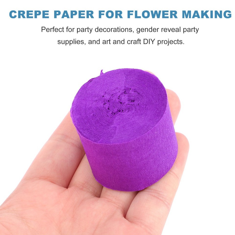 13 Rolls Crape Paper Party Streamers Bulk Crepe Birthday Wedding | eBay ...