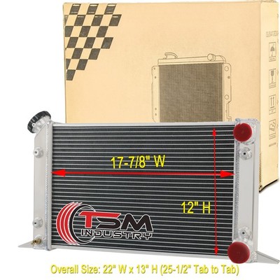 Aluminum 3 Rows Radiator For VW Scirocco / Pro Stock Style For Drag ...