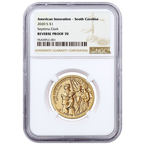 2020-S American Innovation South Carolina Dollar Reverse Proof Coin NGC ...