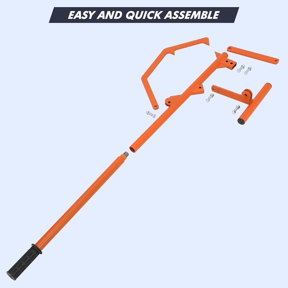 51" Steel Timberjack Timber Jack Tool Log Lifter Roller Log Cant Hook ...