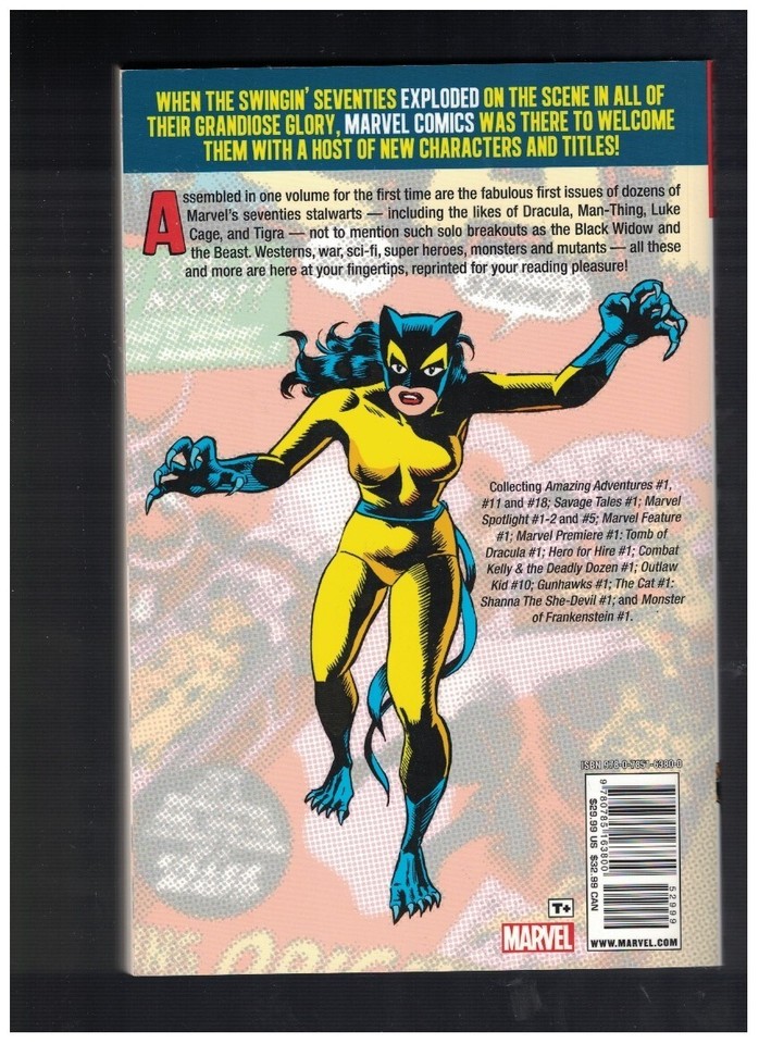Marvel First The 1970s Marvel Trade Paper Back Comic | eBay