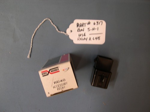 Borg Warner R648 Standard RY-71 Relay - Eng. Control Module Wiring ...