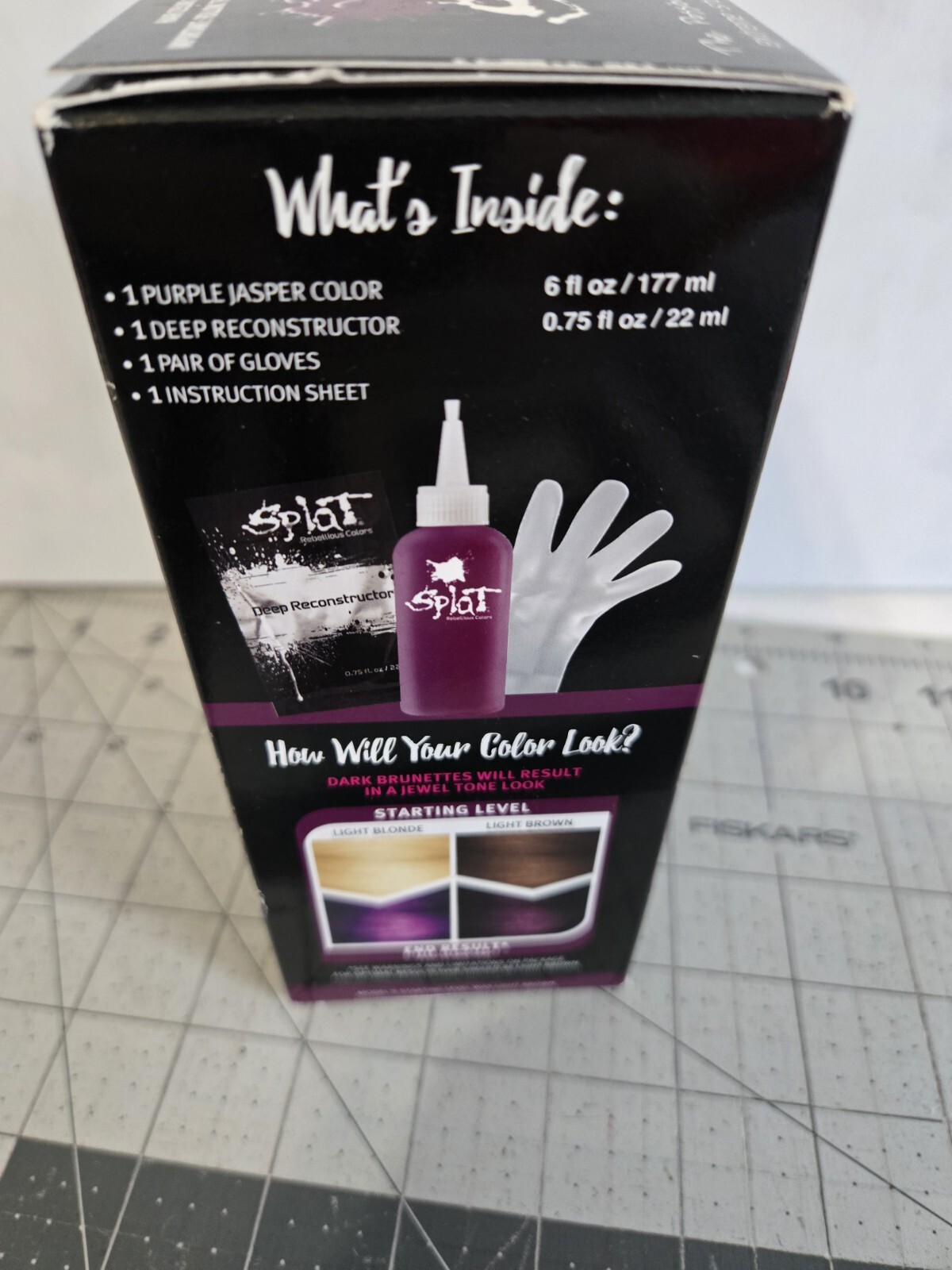 New Splat Rebellious Colors Midnight Purple Jasper Semi-Permanent Hair ...