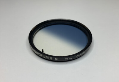 CROMOFILTER 49mm B1 Graduated Color Filter. Rotating Glass. Made in ...