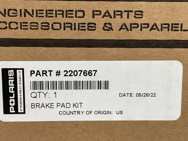 Polaris 2019-2020 RZR K Brake Pads 2207667 OEM for sale online | eBay