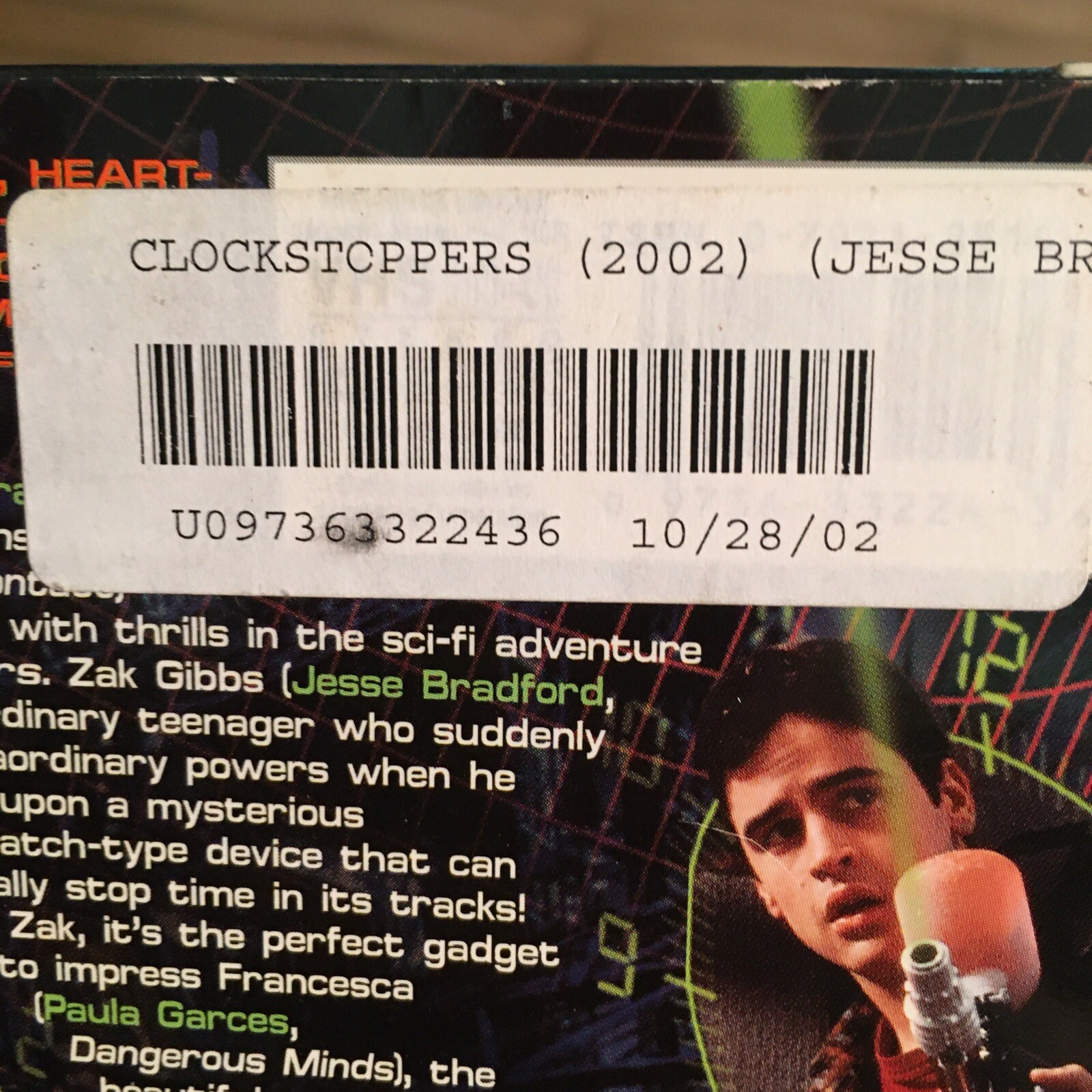 Clockstoppers (VHS, 2002) for sale online | eBay