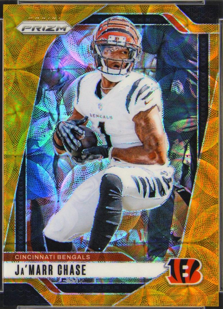 2024 Panini Prizm - Ja'Marr Chase #57 Choice Gold Prizm /10 for sale ...