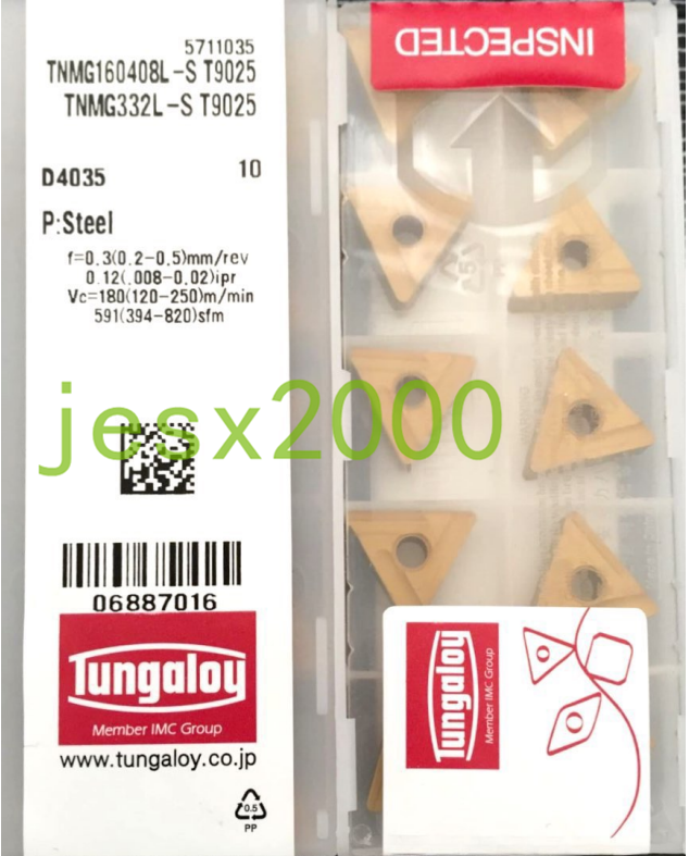 10PCS/Box Toshiba CNC Blade TNMG160408L-S T9025 | eBay