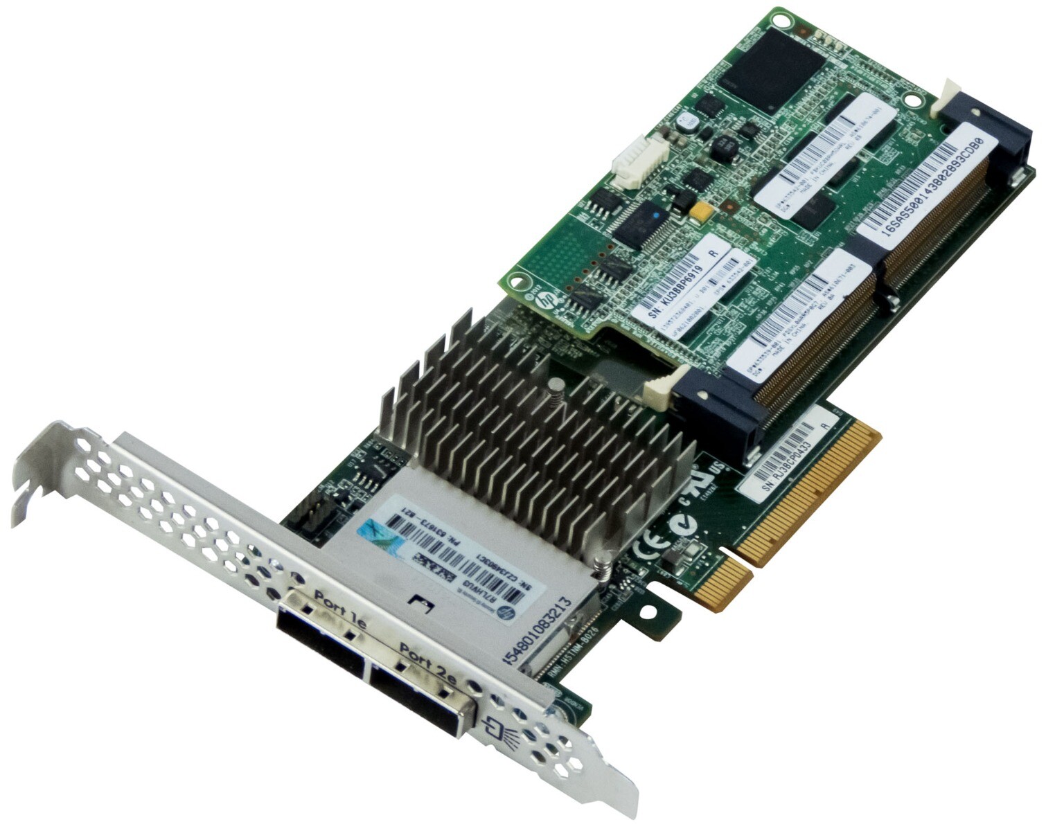HP 633539-001 Smart Array P421 6gb 2-port EXT SAS PCIe Controller for ...