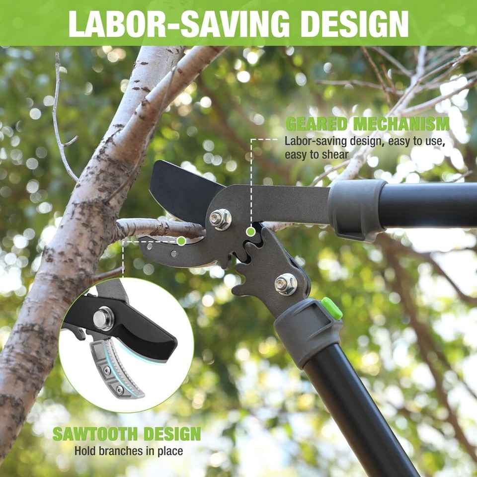 WORKPRO 28"Anvil Lopper Tree Trimmer Steel Blade Heavy Duty Tree Branch ...