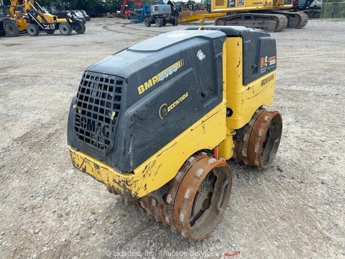 2019 Bomag BMP 8500 Remote Articulating Trench Soil Compactor Kubota ...