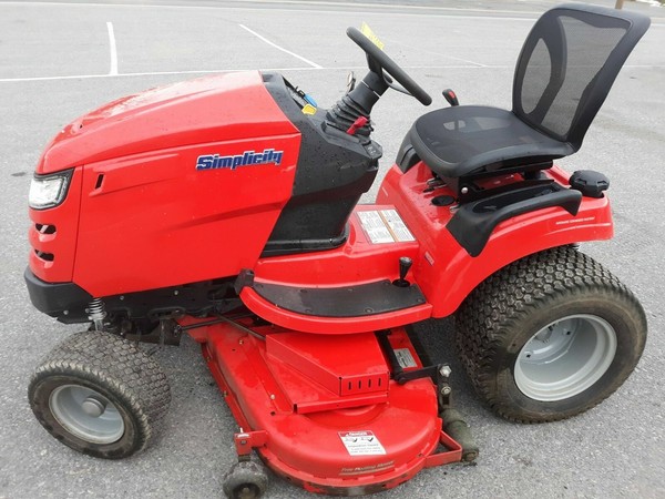 2016 Simplicity Prestige Lawn Tractor 54" mower deck power steering hyd ...