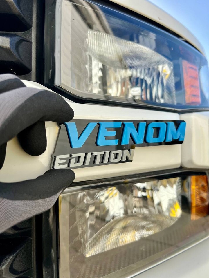 Venom Edition Emblem Car Badges Badass 3D Sticker Decal Multicolor | eBay