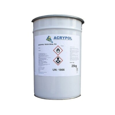 Acrypol Tech Seal PU Liquid Waterproof Rubber Membrane in LIGHT Grey ...