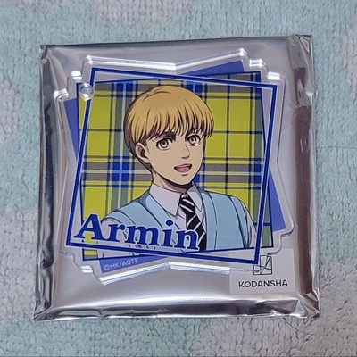 Attack On Titan Armin Arlert School Uniform Acrylic Keychain with Chain ...
