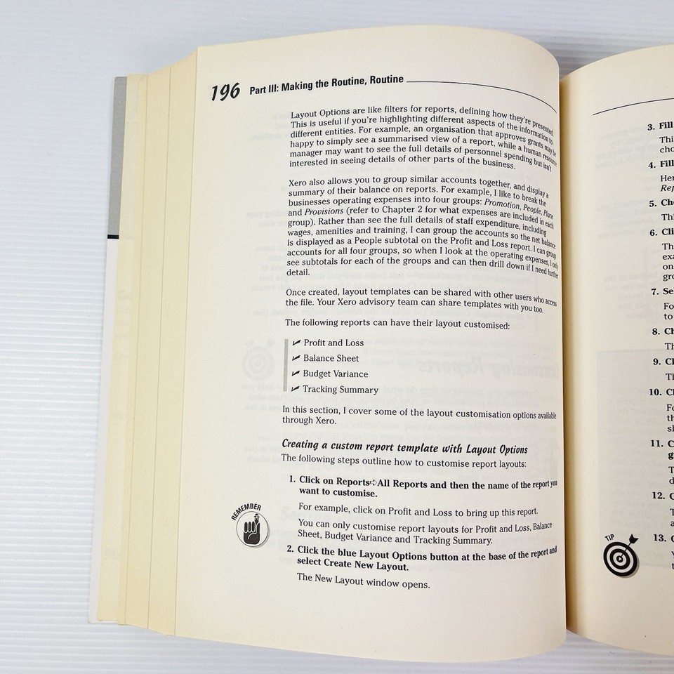 Xero for Dummies by Heather Smith Finance Tracking Guide Paperback Free ...