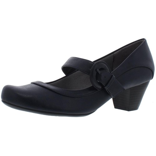 LifeStride Womens Rozz Navy Mary Jane Heels Shoes 7 Medium (B M) BHFO ...