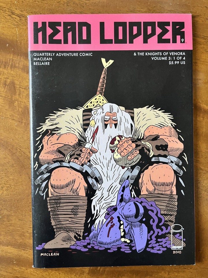Head Lopper Vol. 3 & The Knights Of Venora complete Set 1 2 3 4 Image ...