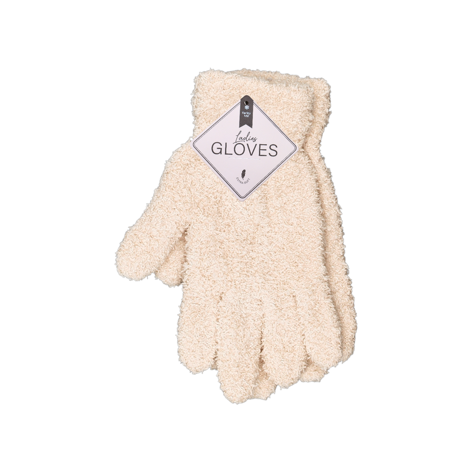 Ladies Fluffy Gloves Women Soft Winter Snowsoft Gloves Warm Hand Plush ...