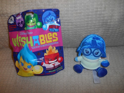 DISNEY PARKS WISHABLES PLUSH INSIDE OUT SERIES SADNESS NEW MICRO 4" | eBay
