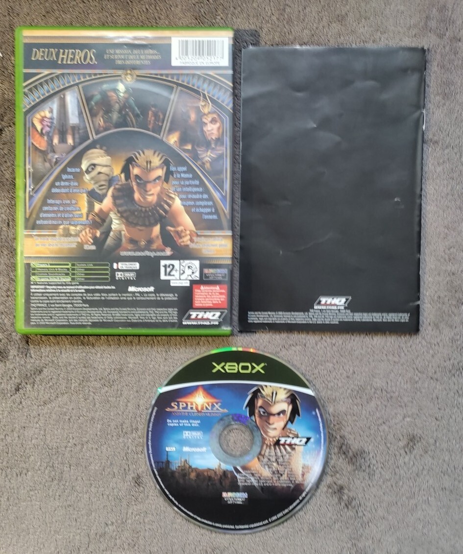 Sphinx Et La Malediction De La Momie Xbox Complet FR | eBay