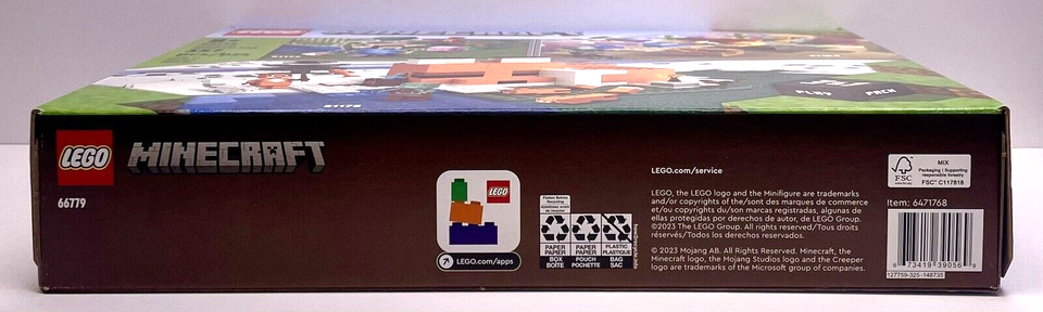 LEGO 66779 Minecraft Overworld Adventures 3 in 1 Building Set Pack | eBay