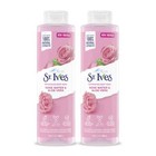 St. Ives Rose Water & Aloe Vera Refreshing Body Wash, 22 fl oz (Pack of ...