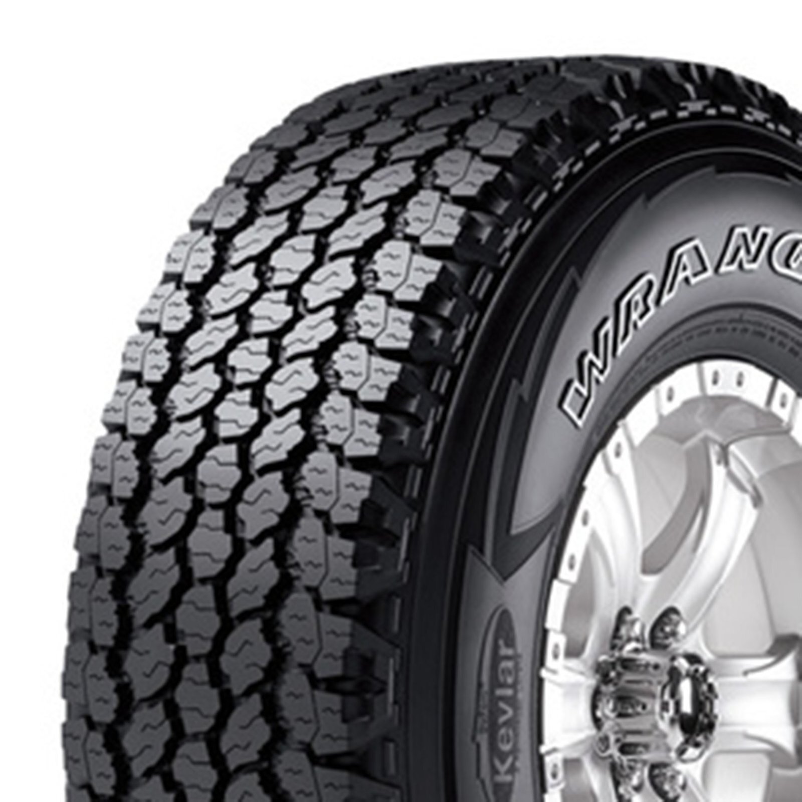 4 New LT285/60R20 Goodyear Wrangler A/T Adventure Kevlar E Ply Tire ...