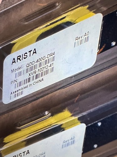 ARISTA QDD 400G DR4 Transceiver QSFP-DD XVR-10212-41 Brand New | eBay