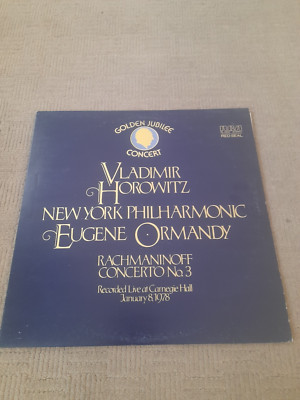 VLADIMIR HOROWITZ-RACHMANINOFF CONCERTO NO.3 8 JAN 1978 NY PHILHARMONIC ...