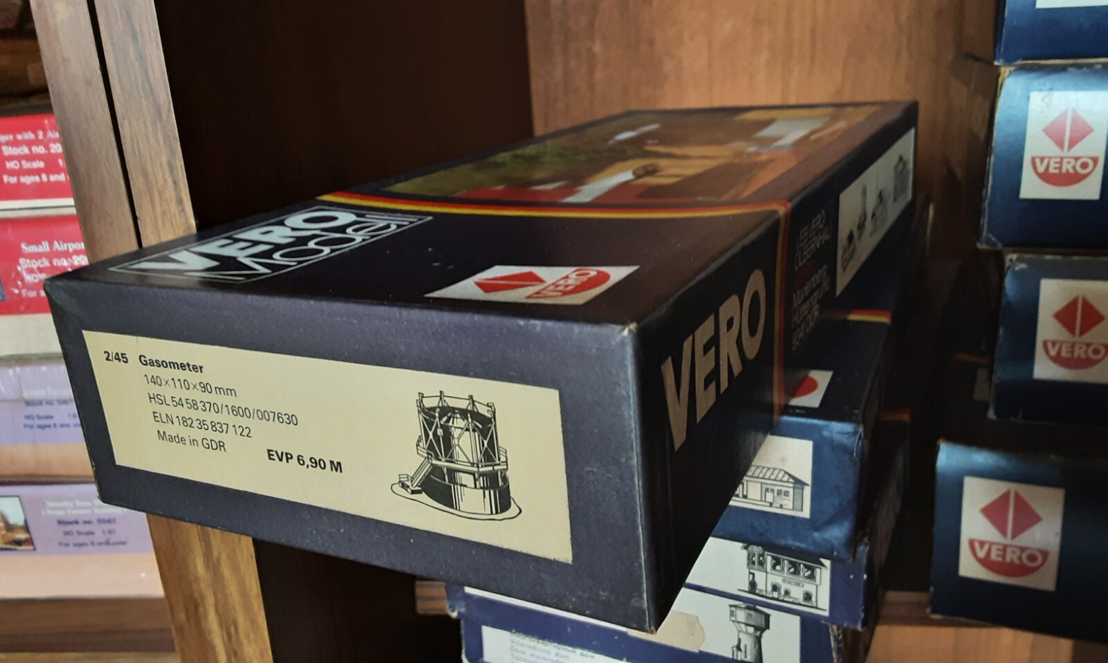 Vintage Vero Modell GDR East German Model Building Kits for HO Trains ...