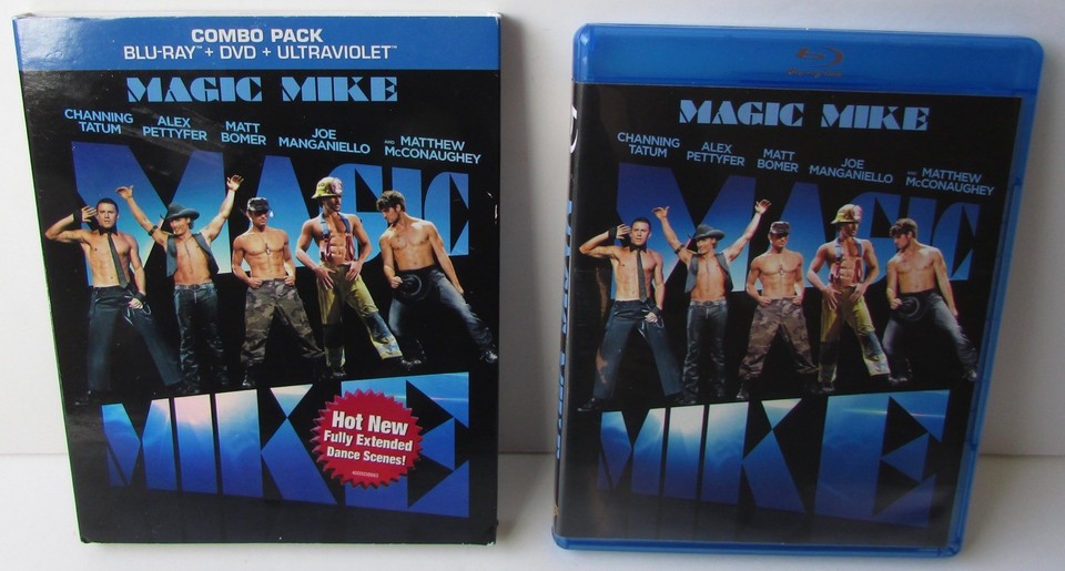 Magic Mike Blu-ray / DVD 2-Disc Set with Slipcover, great condition ...