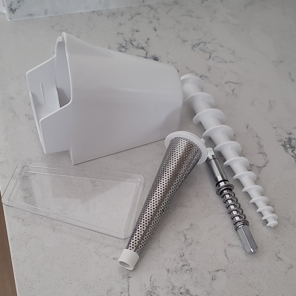 KitchenAid Fruit & Vegetable Strainer Attachment White Reusable for ...