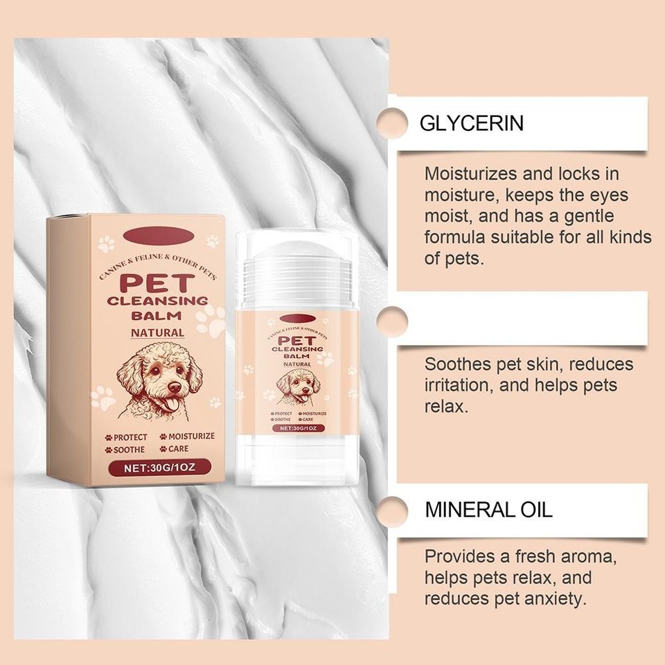 30g PET Eye Balm For Dogs & Cats - Remove Tear Stain, Discharge, Crust ...