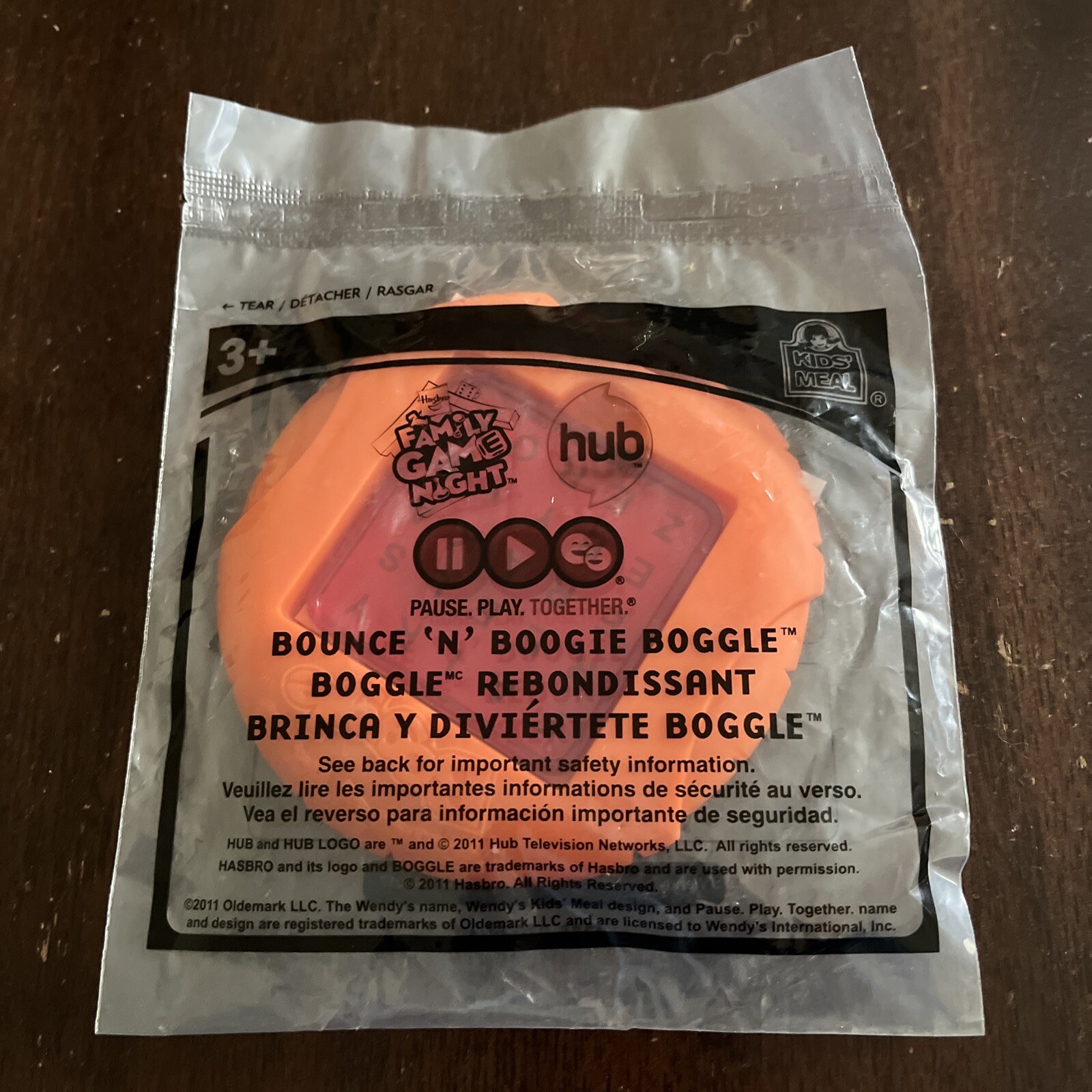 Wendy’s Kids Meal Toy Hasbro Family Game Night Bounce ‘n’ Boogie Boggle ...