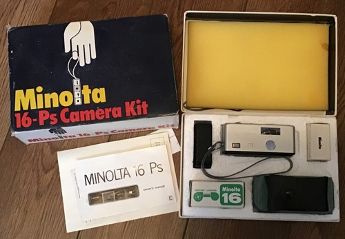 Minolta 16-Ps Spy Camera Kit | eBay