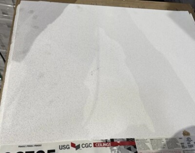 2 X 4 Ceiling Tiles USG CGC 88785 MARS WHITE 2 Ctns = 96 Sqft $48.00 ...