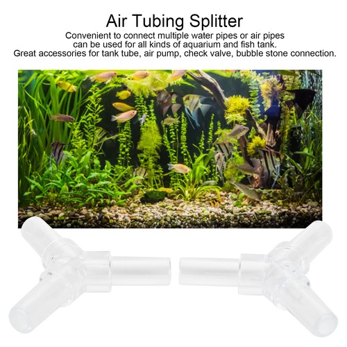 30pcs 4MM Aquarium Fish Tank Air Tubing Splitter L Shape 3 Way 4 Way ...