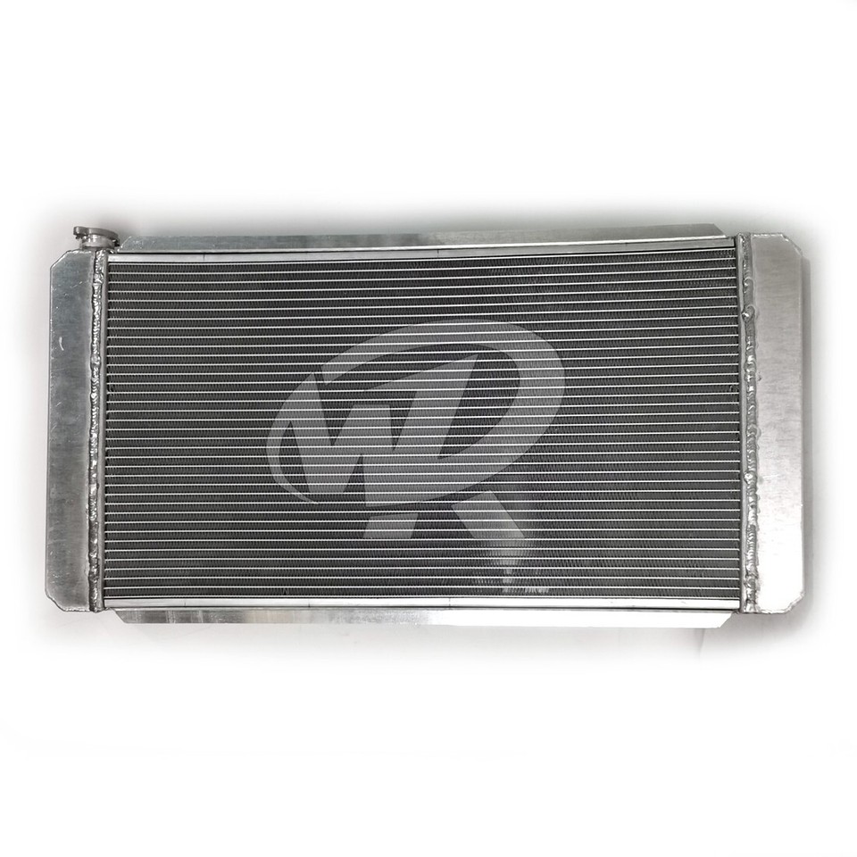 Universal 31" x 16" Aluminum Racing Radiator For Low Profile Drag Race ...