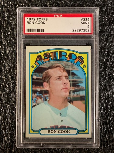 1972 Topps Baseball #339 Ron Cook PSA 9 | eBay