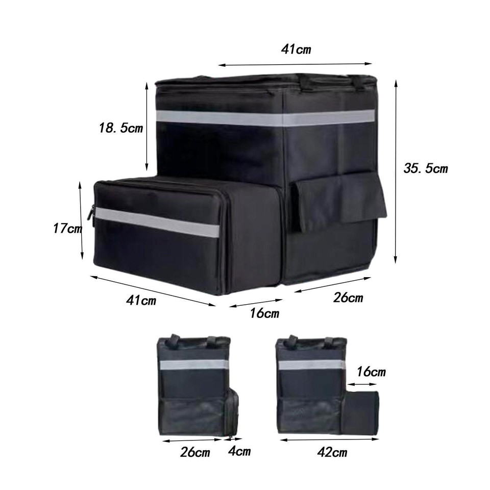 Food Delivery Backpack Portable Thermal Food Bag for Camping Catering ...