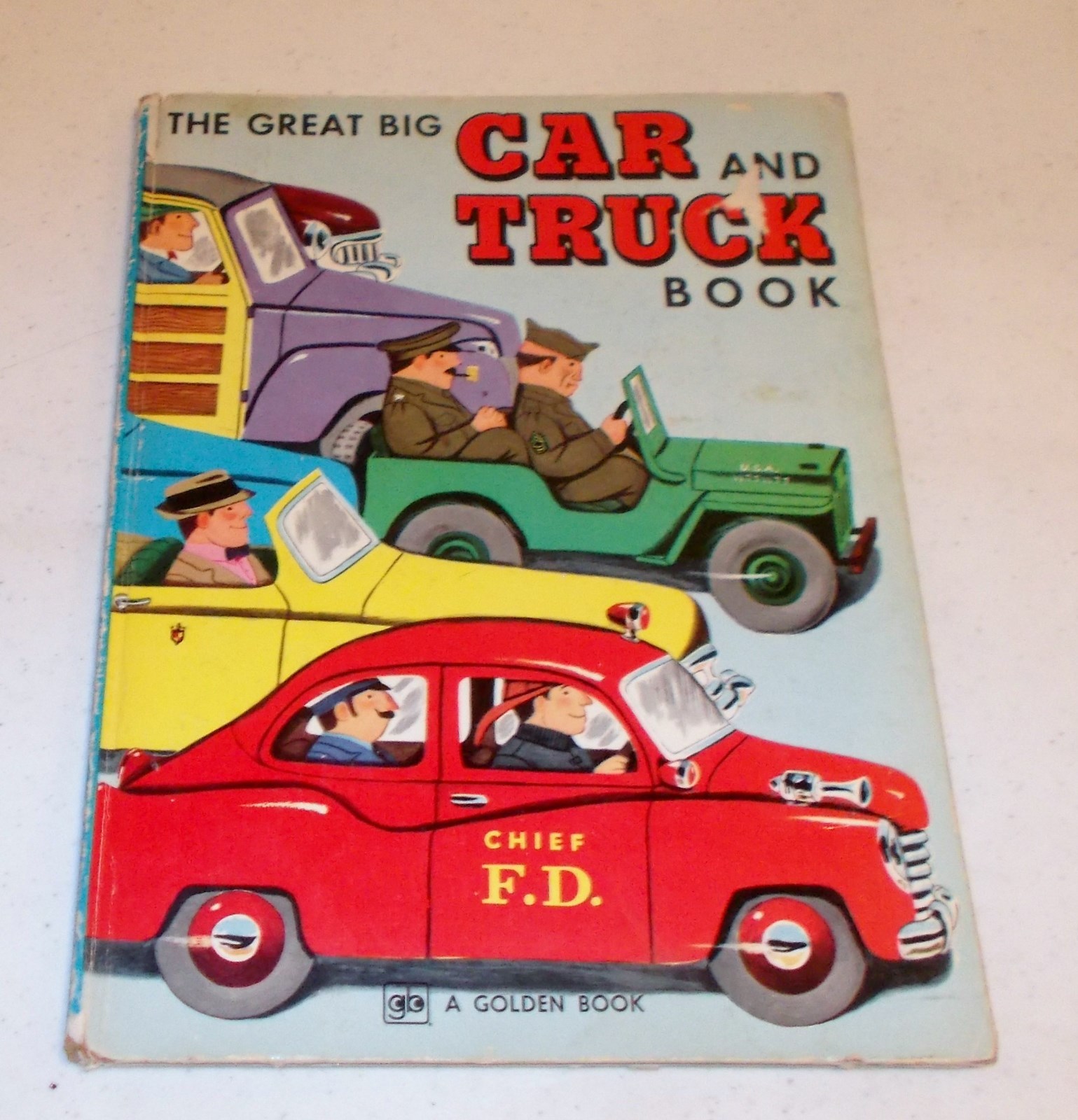 The Great Big Car and Truck Book A Golden Book 1978 | eBay