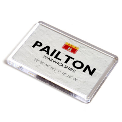 FRIDGE MAGNET - Pailton, Warwickshire - Lat/Long SP4781 | eBay UK