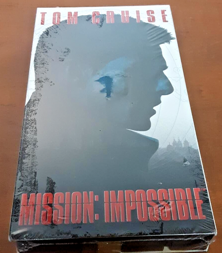 Mission: Impossible VHS VCR Video Tape New / Sealed Movie Tom Cruise | eBay