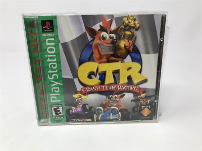 CTR: Crash Team Racing (Greatest) Sony Playstation 1 PS1 - Complete In ...