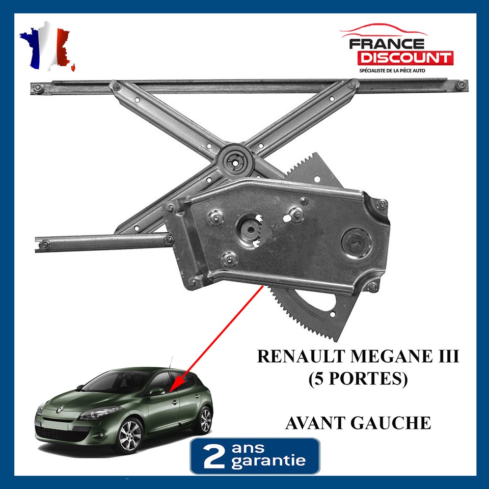 Left Window Regulator For MEGANE 3 Estate 5 Doors 807216718R | eBay UK