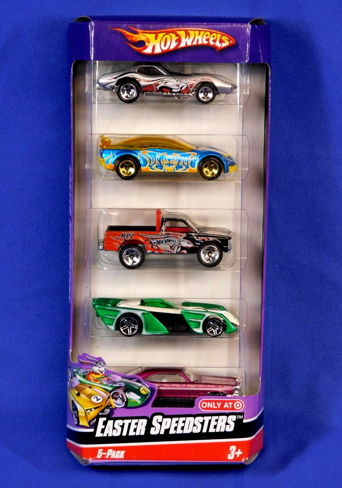 HOT WHEELS EASTER SPEEDSTERS TARGET EXCLUSIVE 5-PACK GIFT SET
