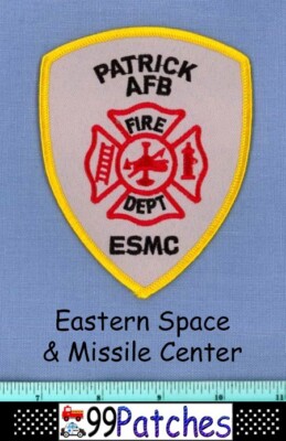 PATRICK AFB ESMC FLORIDA US Air Force Military Airport Fire Rescue ...