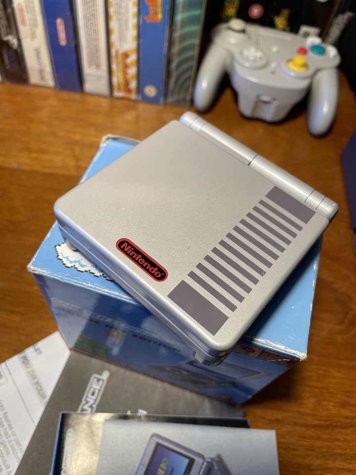 Nintendo Gameboy Advance SP Classic NES Edition Including Official ...